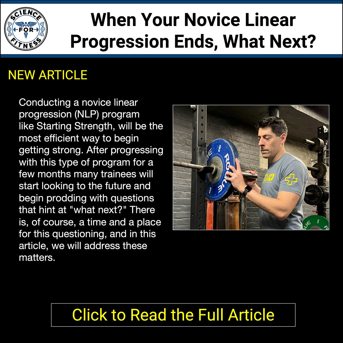 When Your Novice Linear Progression Ends, What Next? – Science for Fitness