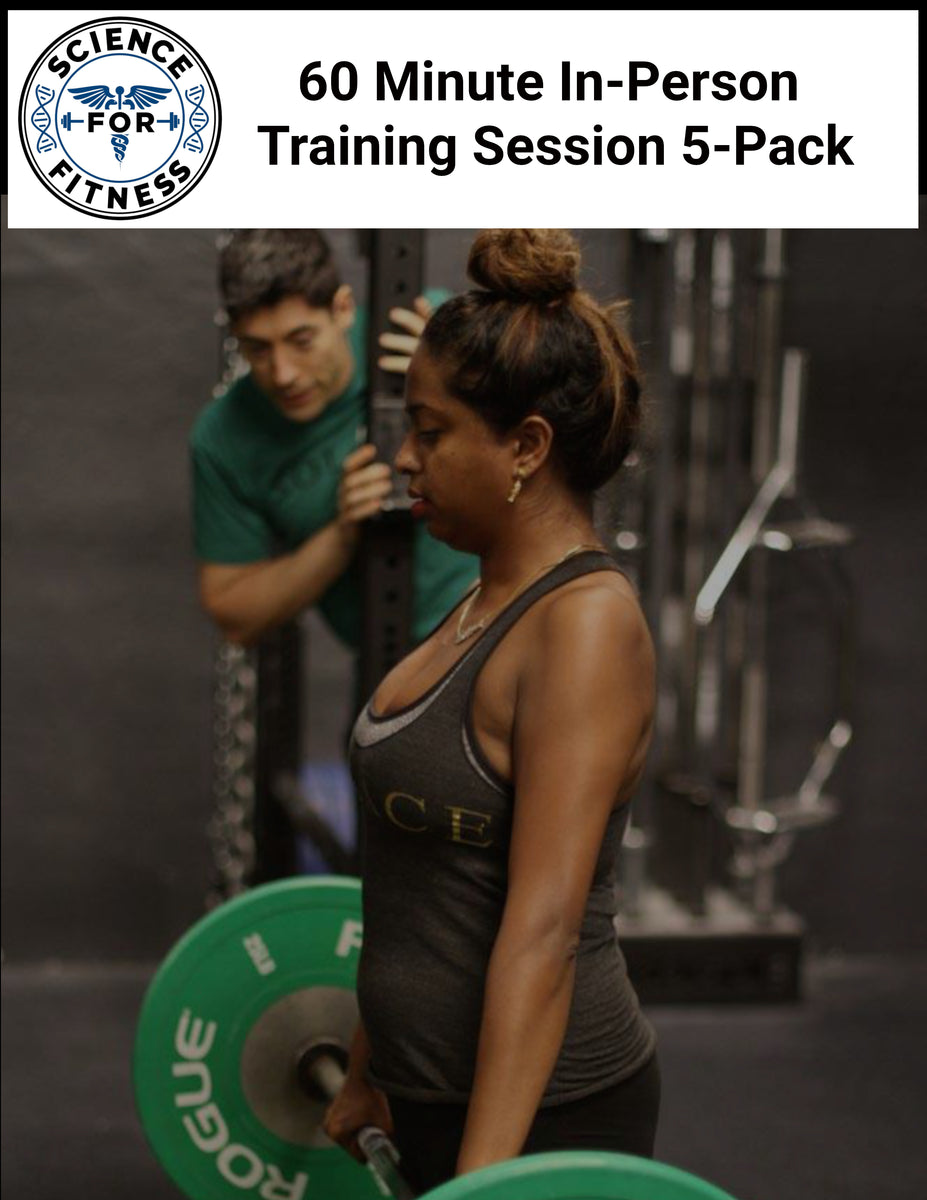 60 Min In-Person Training Session 5-Pack – Science for Fitness